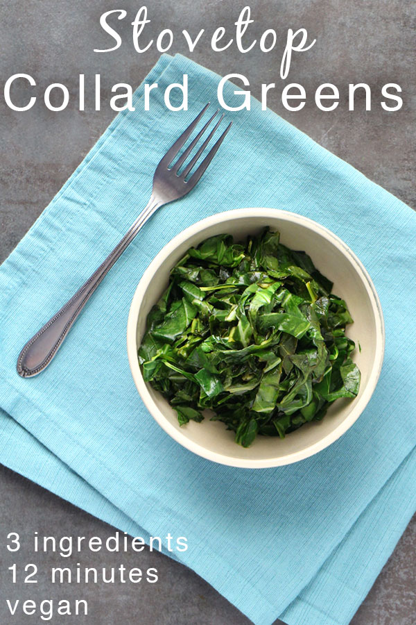 15-Minute Sautéed Collard Greens (vegan!)