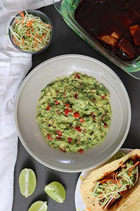 Pickled Jalapeno Guacamole
