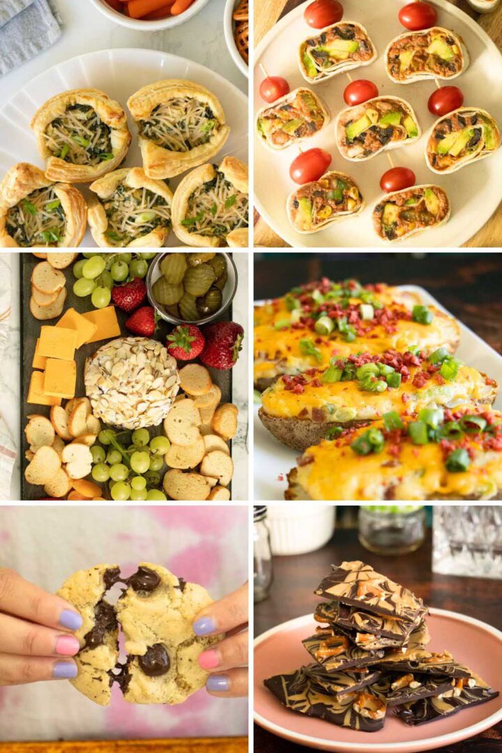 35+ Vegan Party Food Ideas (Appetizers, Snacks, Desserts!)