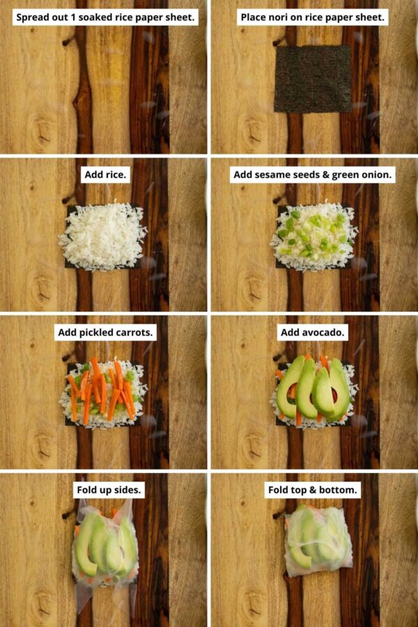 Rice Paper Sushi