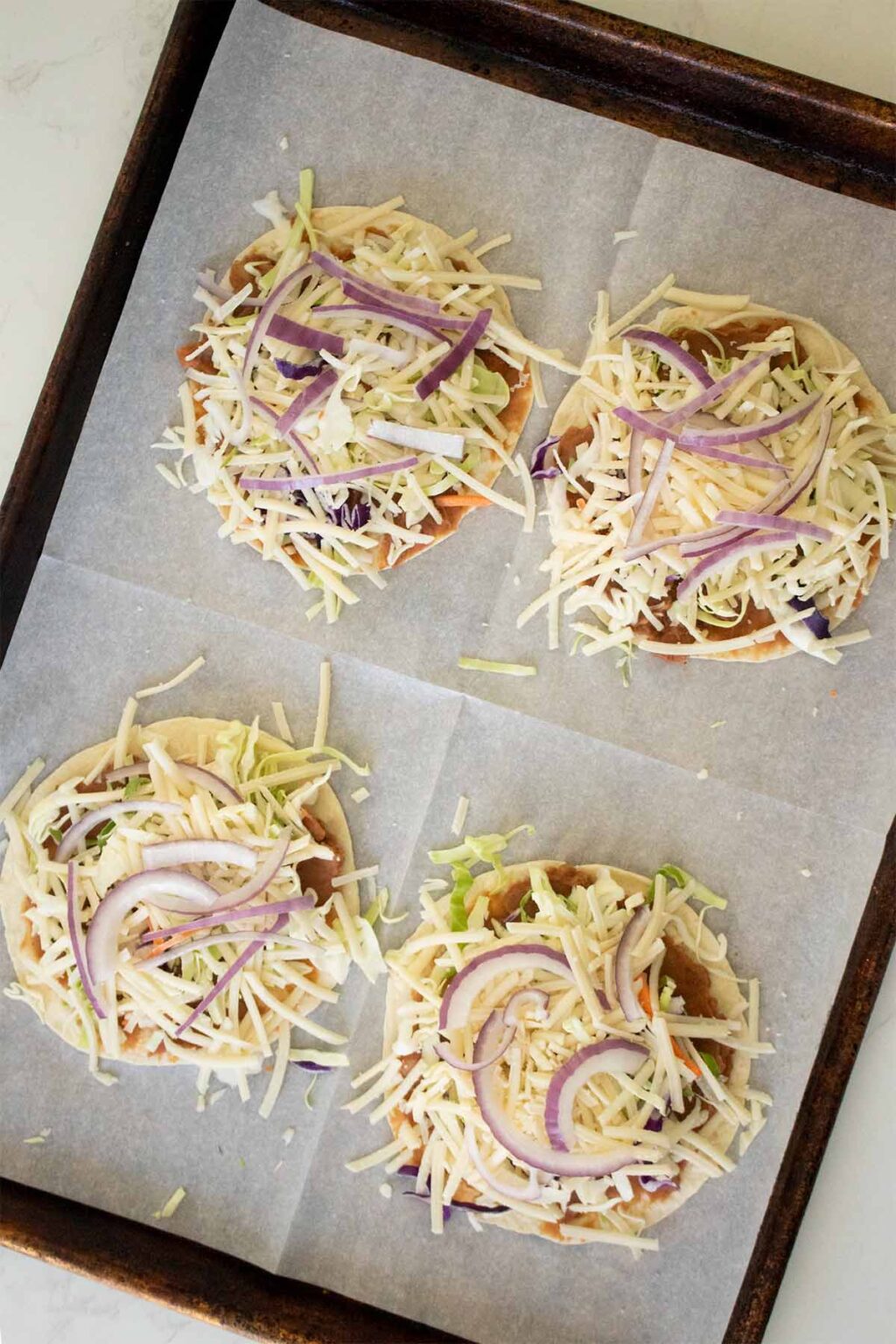 Cheap & Easy Vegan Tostadas