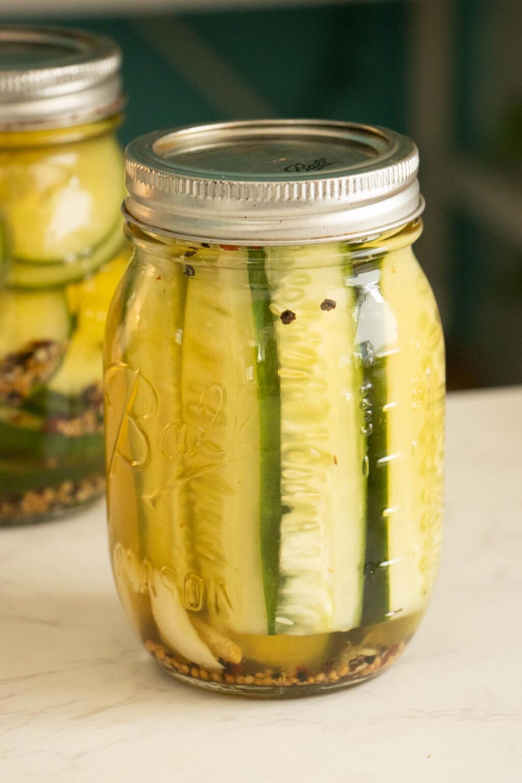 No-Cook Refrigerator Pickles 🫙🥒