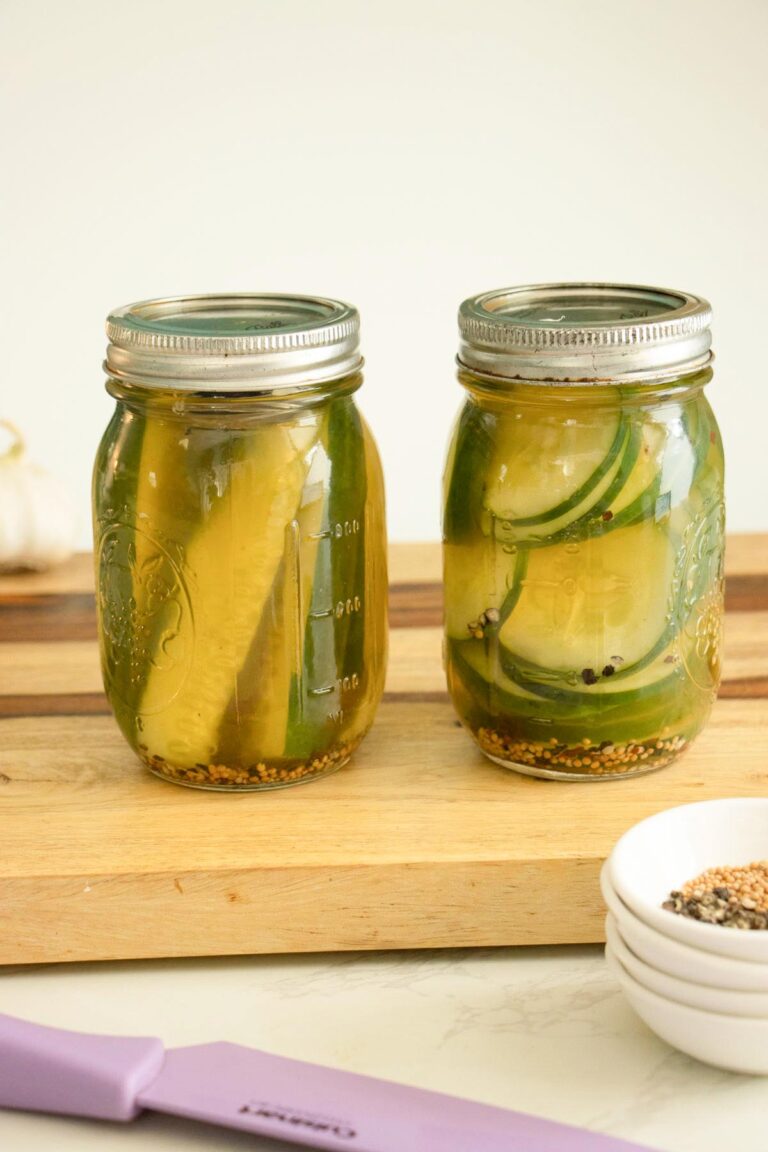 No-Cook Refrigerator Pickles 🫙🥒